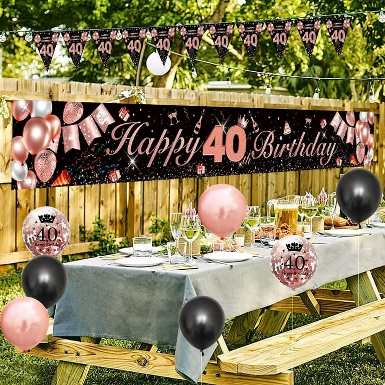 40th Birthday Party Themes