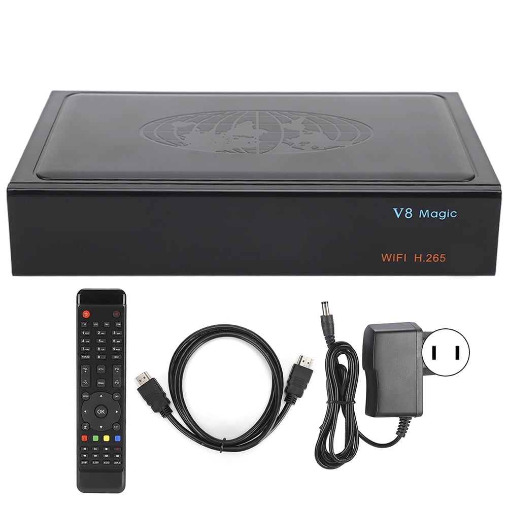 iBRAVEBOX V8 Magic DVB‑S2 para satélites IPTV Xtream H.265 para ...
