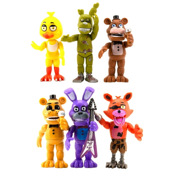 NA Toysvill FNAF Action Figures (Set of 6 pcs) | Inspired by Five ...
