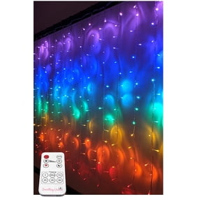 EZ-Illuminations Battery Operated Multicolor LED Neon-Style Rainbow ...