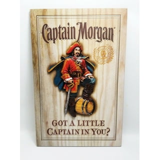 Spiced Rum Captain Morgan Double Sided Pub Sign 12 Inch, 55% OFF