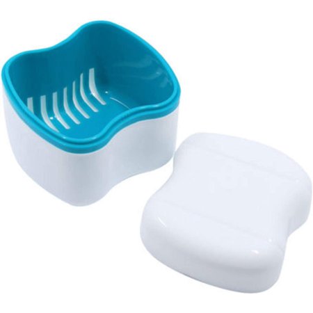 Denture bath caddy denture caddy tooth bath for travel retainer ...