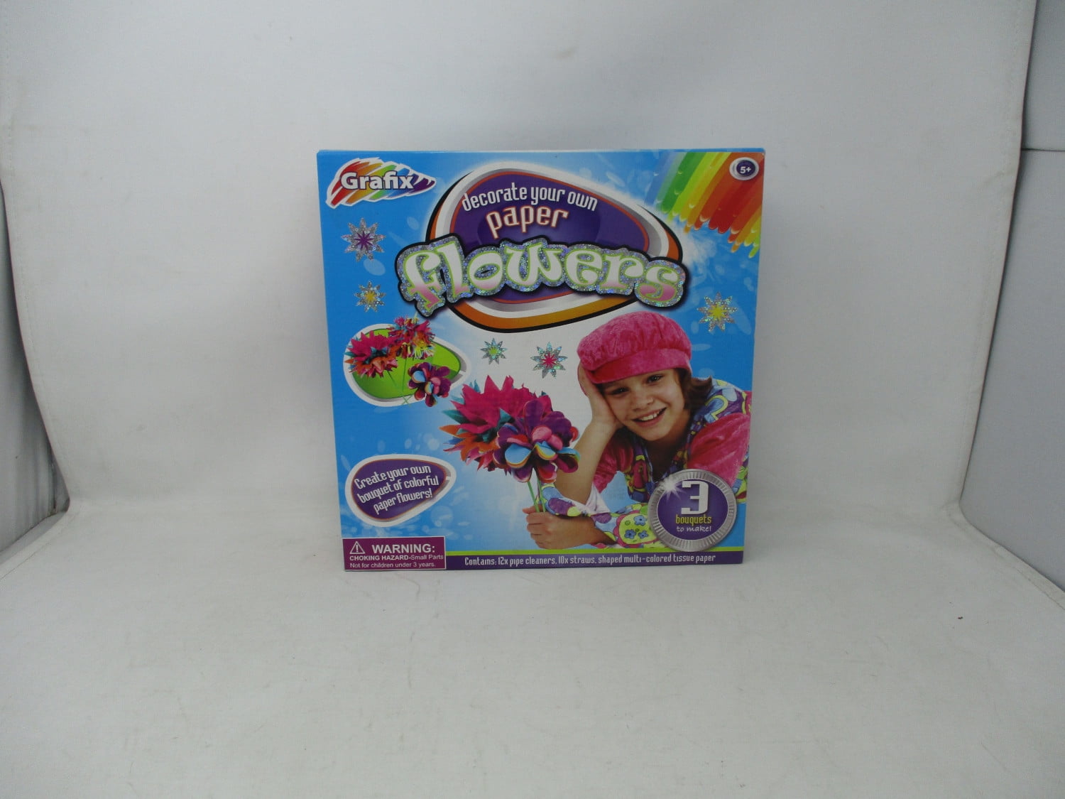 Grafix Decorate Your Own Paper Flowers - Walmart.com