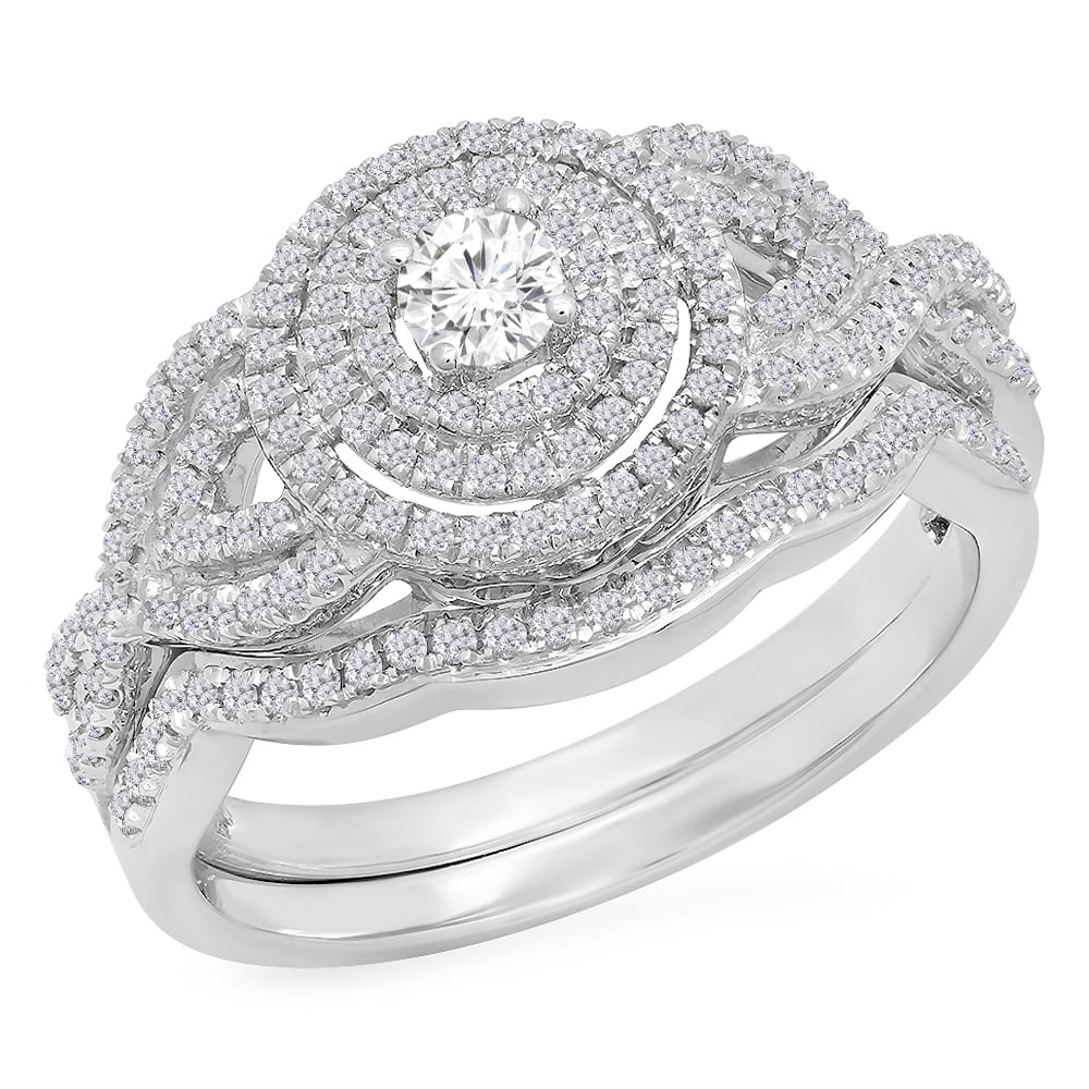Dazzlingrock Collection - Dazzlingrock Collection 0.55 Carat (Ctw) 10K ...