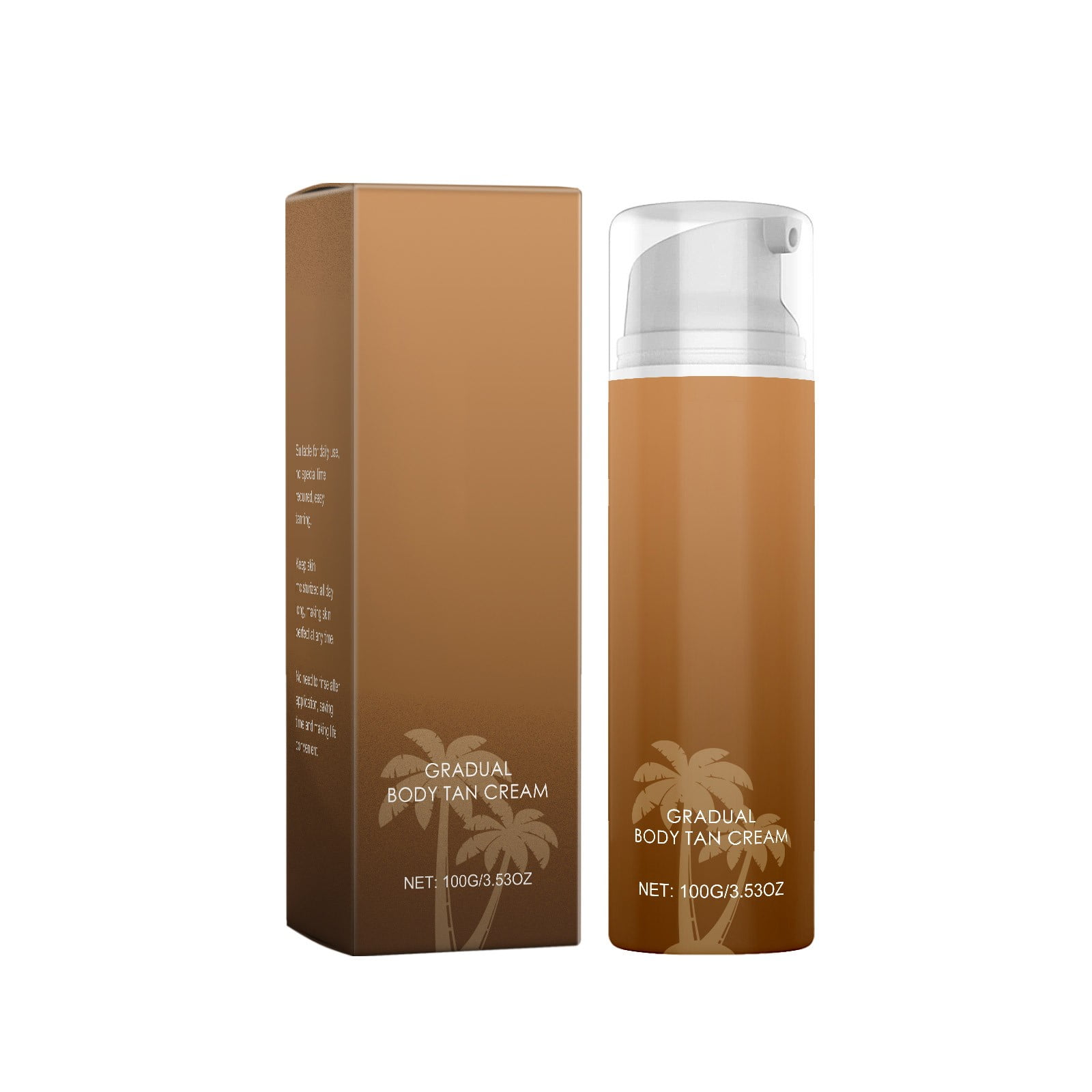 Crema bronceadora corporal sin sol para un bronceado suave, cómodo y ...
