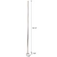 Universal 12FT Canopy Pole - Heavy-Duty Stainless Steel with Ground ...