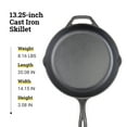 Lodge Chef Collection 13.25" Skillet - Walmart.com