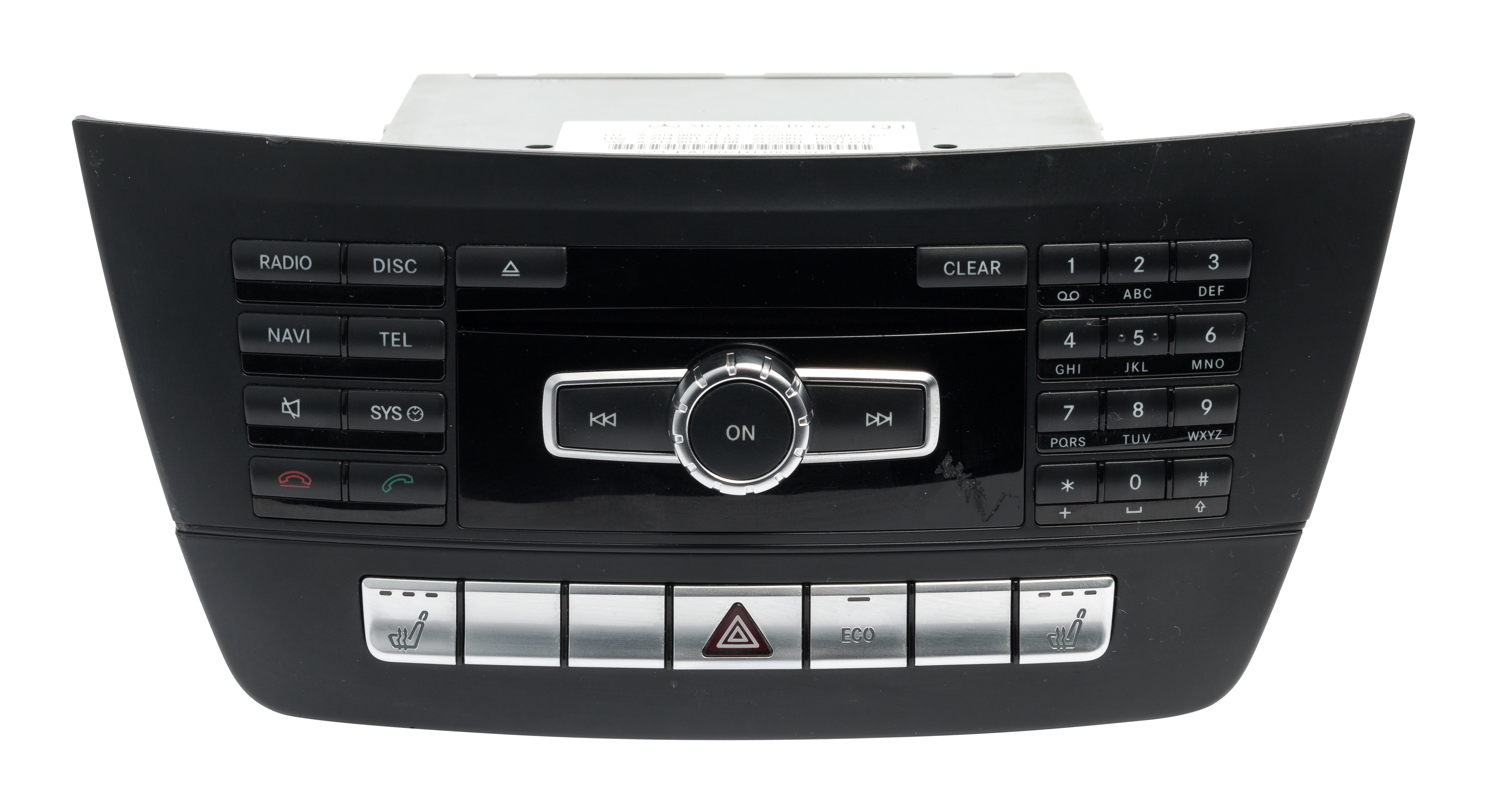 Restored 201415 MercedesBenz CClass AM FM Radio Single Disc CD MP3 ...