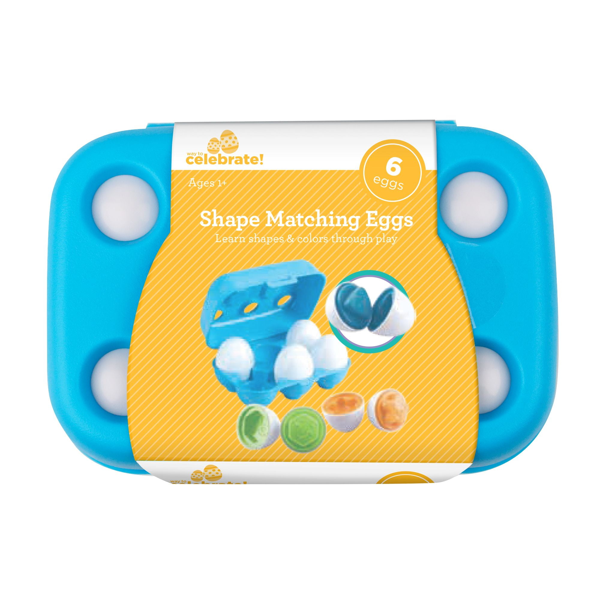 6pk Shape Sorter Eggs - Walmart.ca