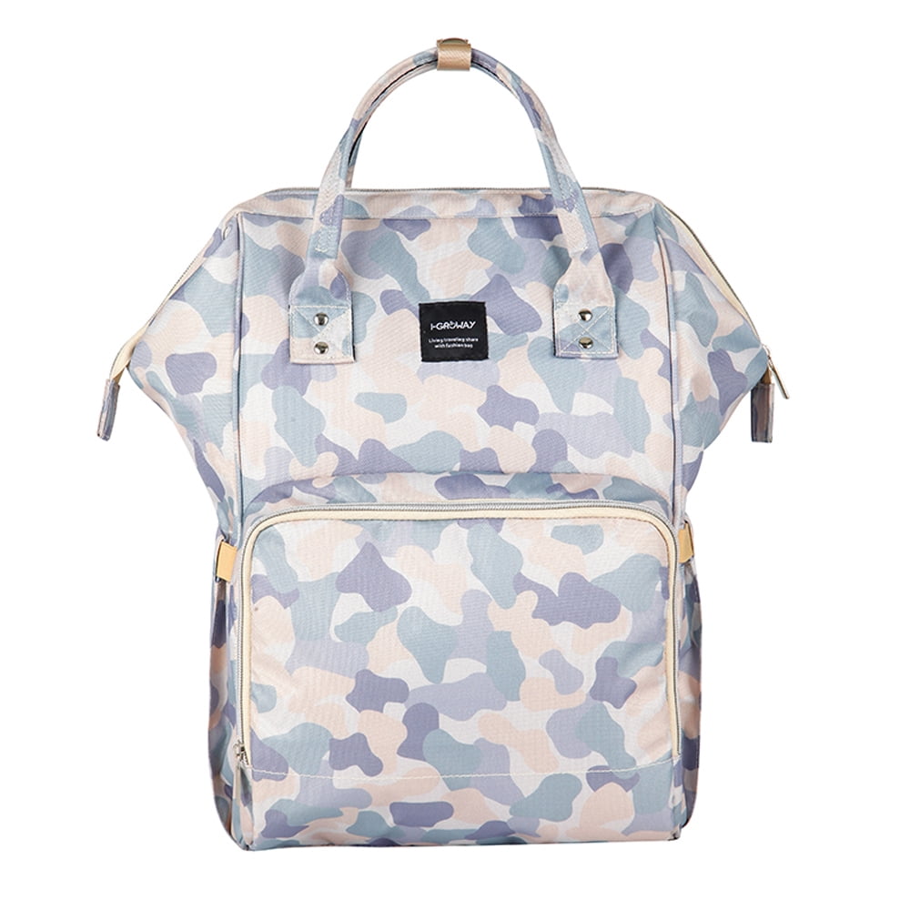 Diaper Bag Backpack With Large-capacity Insulated Pockets | semashow.com