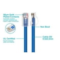 Monoprice Cat6A Patch Cable - 0.5 Feet - Blue | 26AWG, 10G, Bare Copper ...