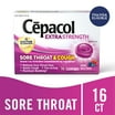 Cepacol Extra Strength Sore Throat & Cough Lozenges, Powerful Symptom ...