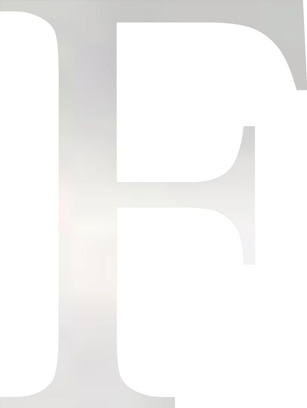 Acrylic Letter F Times, 2'' Tall Clear Acrylic Sign Letter, Choose Your ...