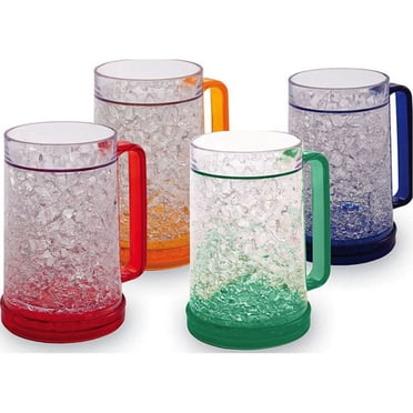 Mini Clear Plastic Beer Mug Shot Glasses, 1.75" Tall (12 Count ...