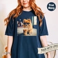 CLOTEX Pomeranian Iced Coffee Shirt, Funny Grunge Aesthetic Pom Coffee ...
