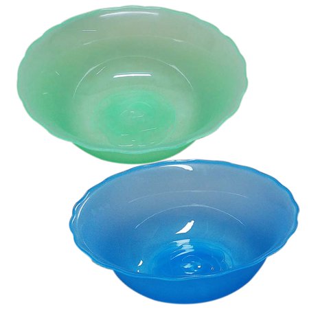 Langgg Translucent Plastic Washbasin Beauty Salon Wash Basin Home Face ...