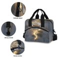 ALAZA A Rose Flower Insulated Lunch Box Large Reusable Cooler Bag with ...