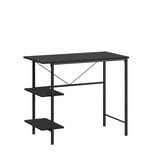 Mainstays Pierce 30 inch Tall Storage Desk, Black - Walmart.com