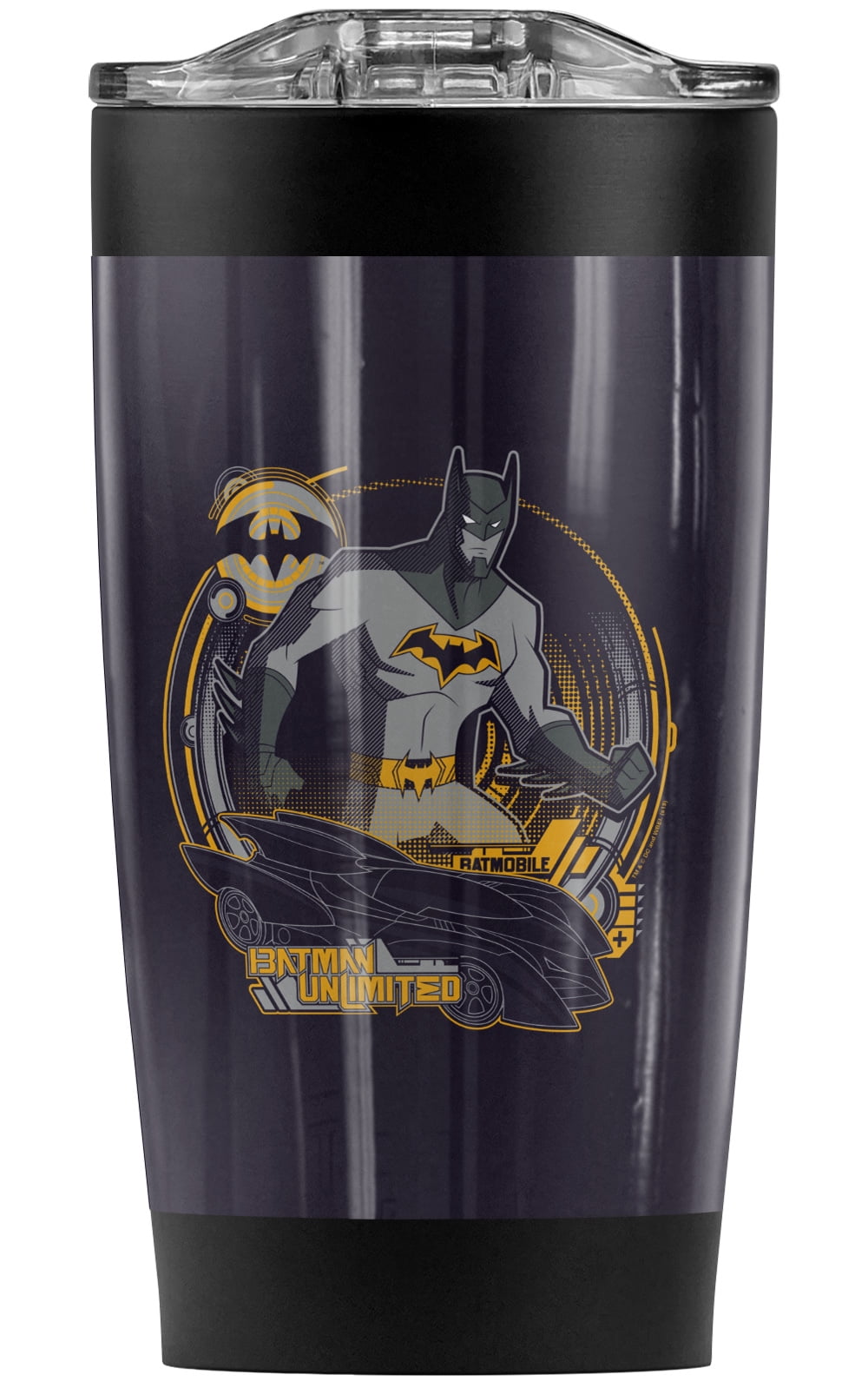 Batman Unlimited Batmobile Stainless Steel Tumbler 20 oz Coffee Travel ...