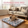 Dog Bed Mat - Soft Crate Pad for Kennel, Durable Pet Bed for Small Dogs ...