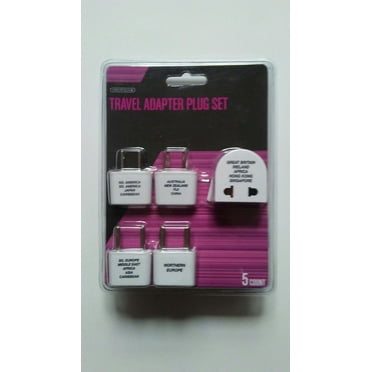 iLuv Universal World Travel Adapter Plug Set - Walmart.com
