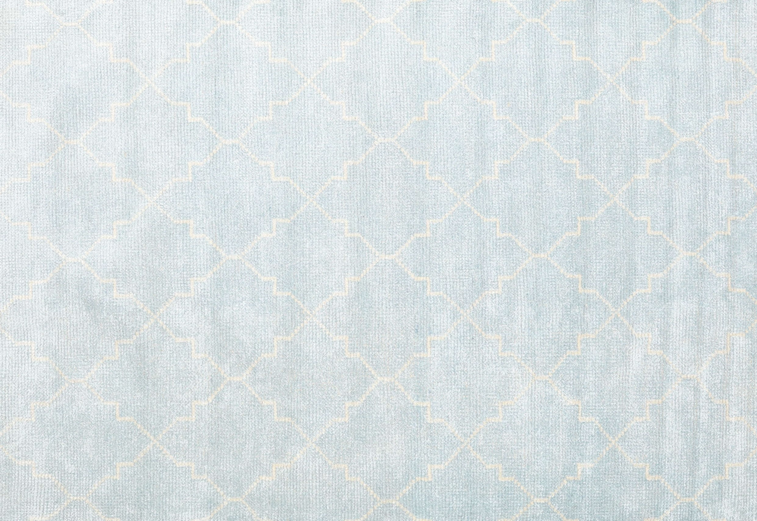 Ahgly Company Indoor Rectangle Contemporary Lavender Blue Abstract Area ...