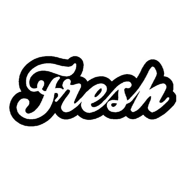 (2) Fresh Outline JDM Vinyl Decal Car Window Stickers illest Hellaflush ...