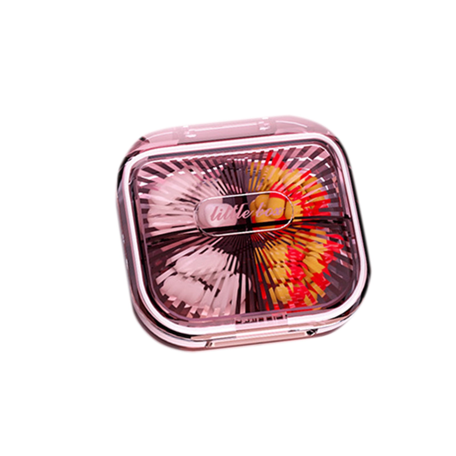 Click here for Unbranded 4-Section Clear Pill Case  Portable Trav... prices