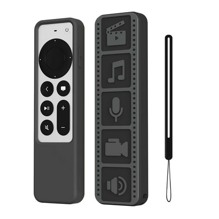 TB&W Remote Case Silicone with Lanyard Remote Control Housing TV Remote ...