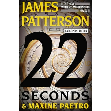 James Patterson: 22 Seconds (Paperback) - Walmart.com