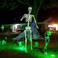 7. 9ft Halloween Full Size Skeleton, Realistic Giant Human Skeleton ...