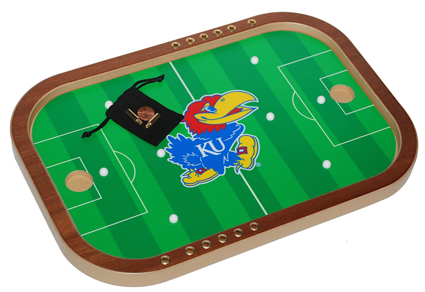 University of Kansas Jayhawks Handcrafted Penny Soccer Board Game from ...