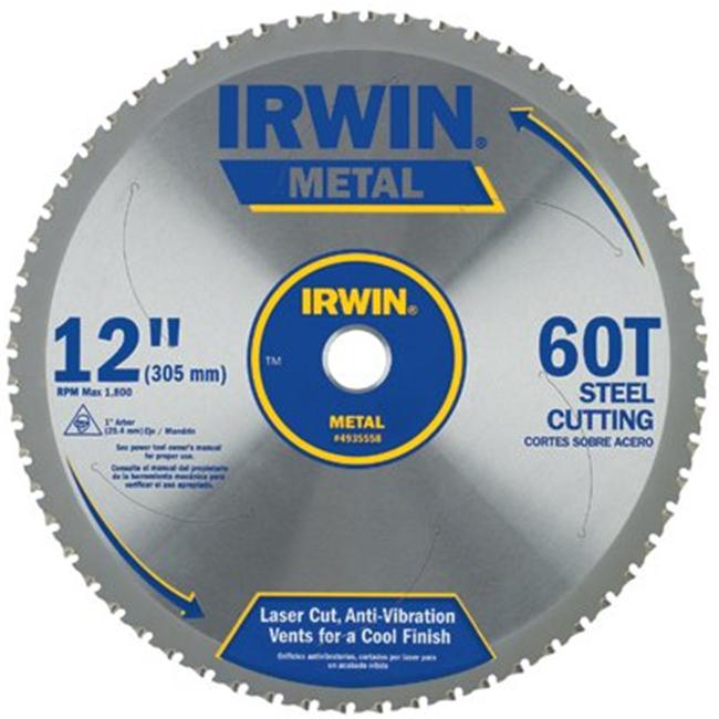 Irwin 585-4935558 12 Inch 60T Mc - Ferrous Steel | Walmart Canada