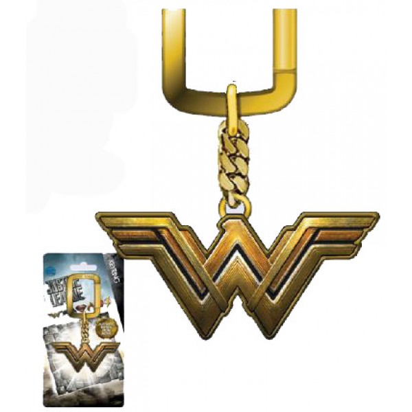 Metal Key Chain - DC Comics - Wonder Woman Logo (Gold) Pewter New 45831 ...
