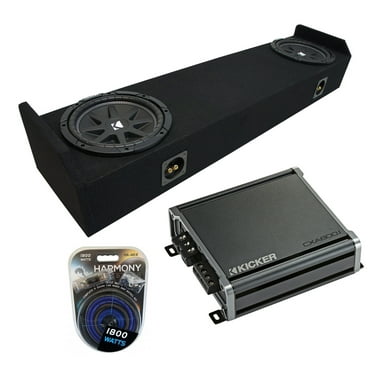 2009-2015 Ford F-150 Super Crew Truck Kicker Comp C10 Dual 10" Sub Box CXA800.1 - Walmart.com