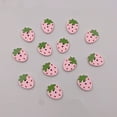 Farfi 50Pcs Sewing Buttons Lovely Durable Bakelite Strawberry Wooden ...