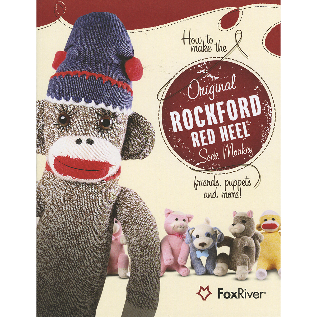 How to Make the Original Rockford Red Heel Sock Monkey Friends Puppets ...