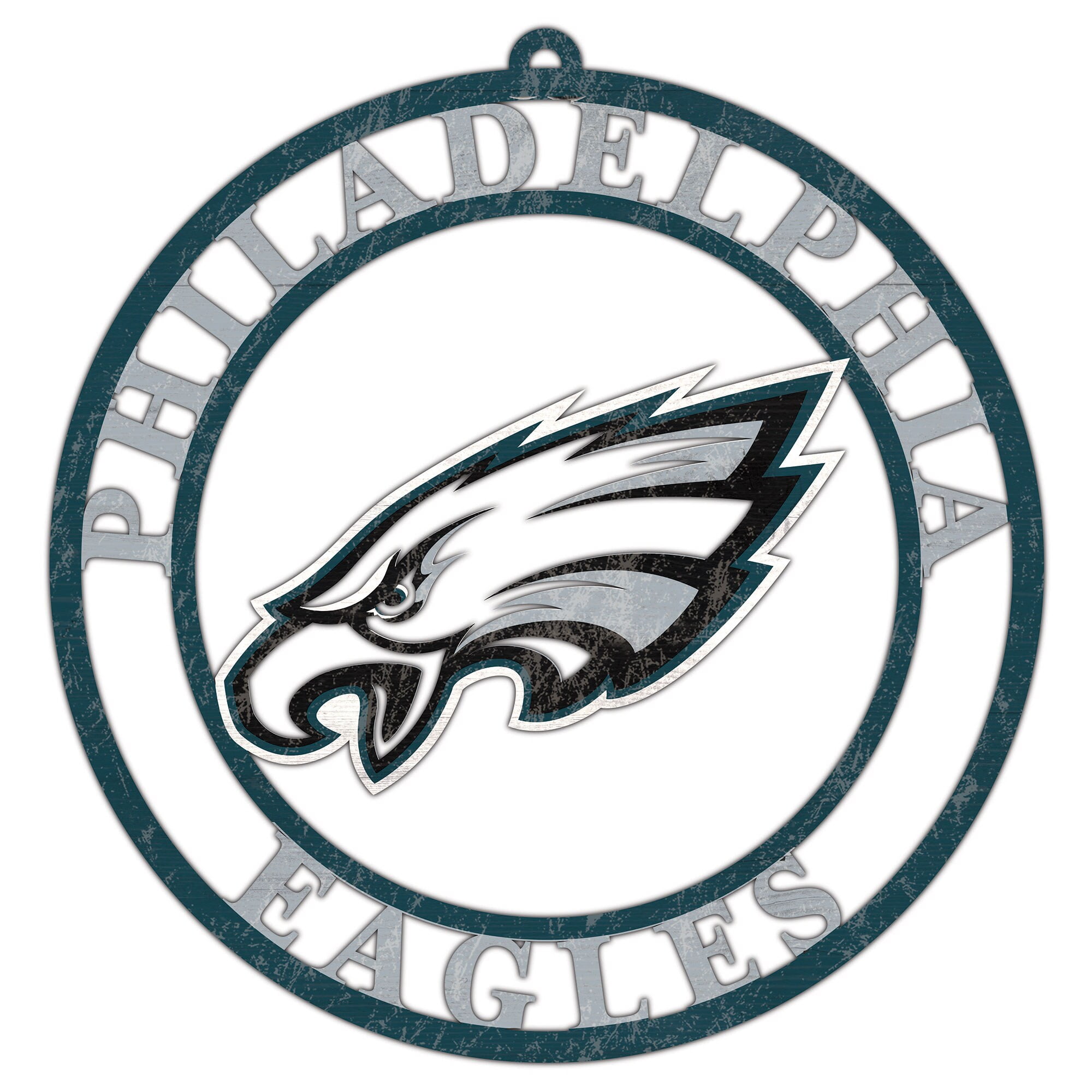 Philadelphia Eagles 16'' Team Color Logo Cutout - Walmart.com