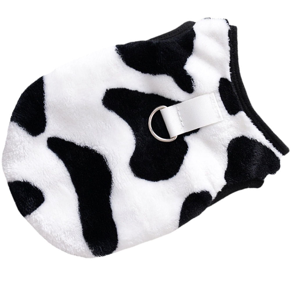 Click here for Festfends Pet Costume Cow Design Warm Dog Vest For... prices