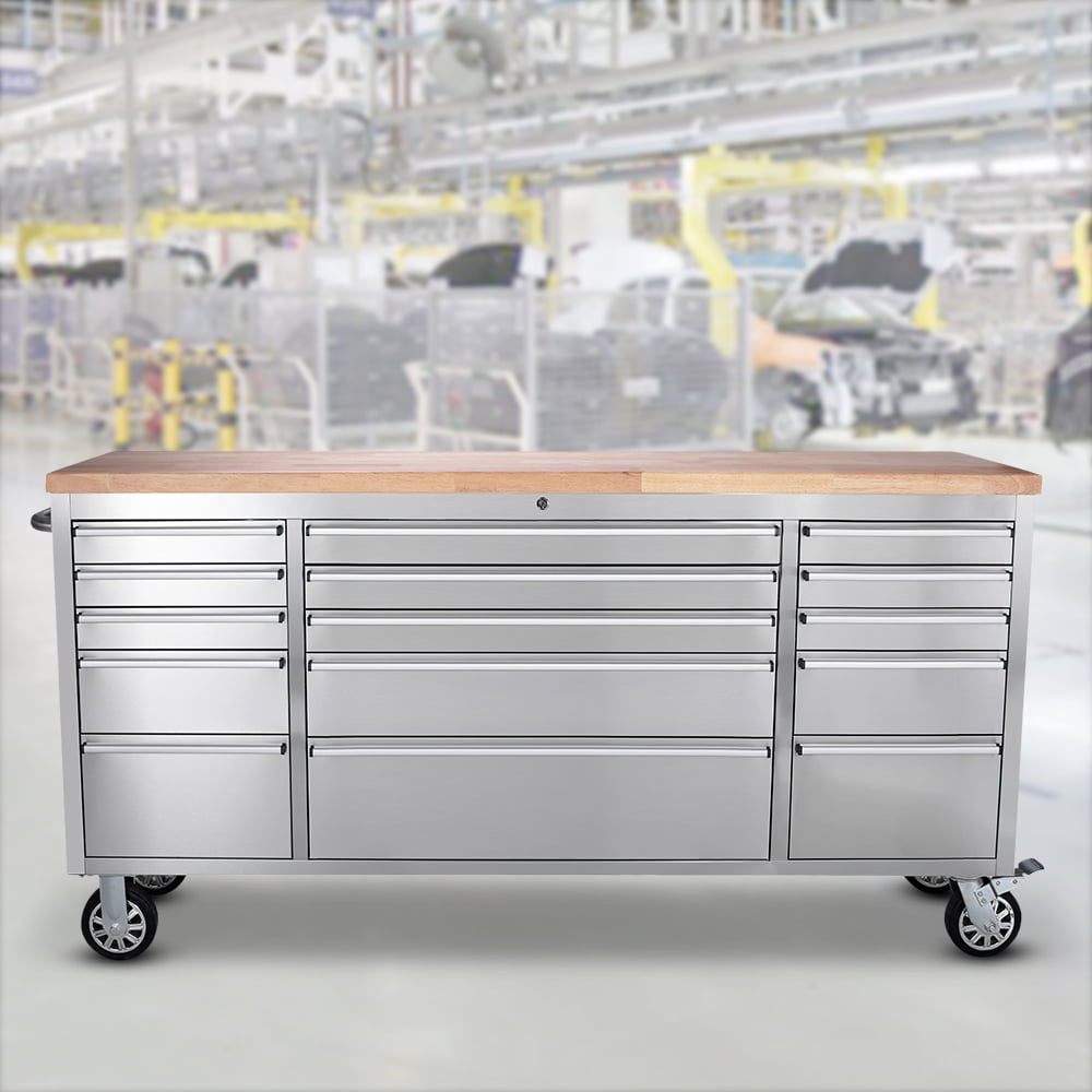 THOR Large Capacity 72 Inch 15 Drawers Tool Chest High-end Anti ... THOR Large Capacity 72 Inch 15 Drawers Tool Chest High-end Anti ...