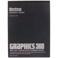 Bienfang Graphics 360 Marker Paper Pad, 50 Sheets, 19" x 24" - Walmart.com