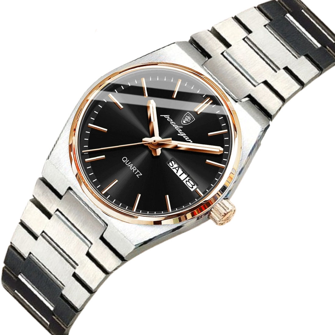 Click here for Poedagar Luxury Watch For Woman Quartz Waterproof... prices