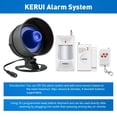 Home Security Alarm System Door Window Motion Sensor Remote Control ...