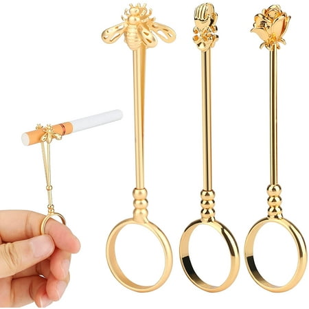 3 Pcs Cigarette Holder Ring, Hand Made Smoke Ring Holder, Elegant ...