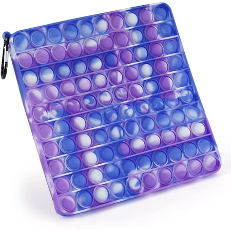 Large Size Push Bubble Fidget Toys Rainbow Extra Big Pop Fidgets Toy ...