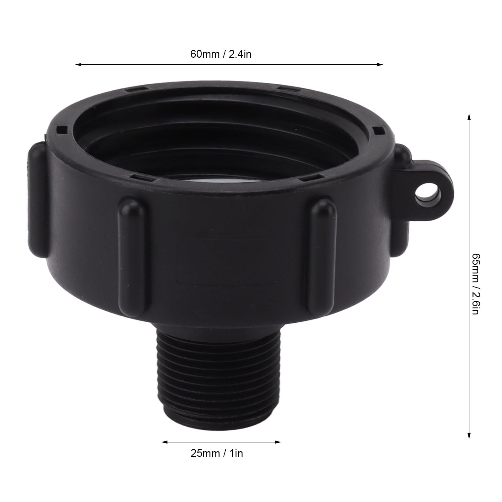 IBC Tote Fittings Water Tank Connector Leakproof 2 Inch Fitting Adapter ...