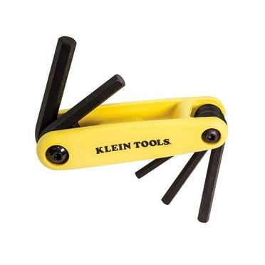 Klein Tools 70591 Nine-Key Inch Folding Hex Key Set - Walmart.com
