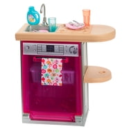 Barbie World Game Room Set with 19 Dollhouse Accessories Including ...
