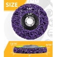 12 Pack Strip Discs for Angle Grinder, Grinder Wheel, Abrasive Wheels ...