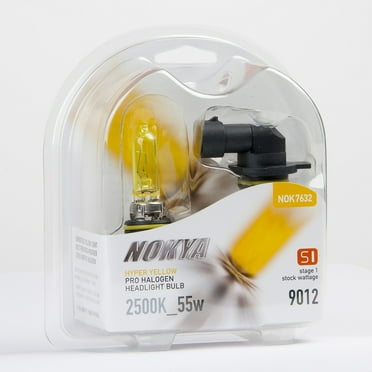 Nokya H8 Hyper Yellow Pro Halogen 2500K Stage 1 Headlight / Fog Light ...